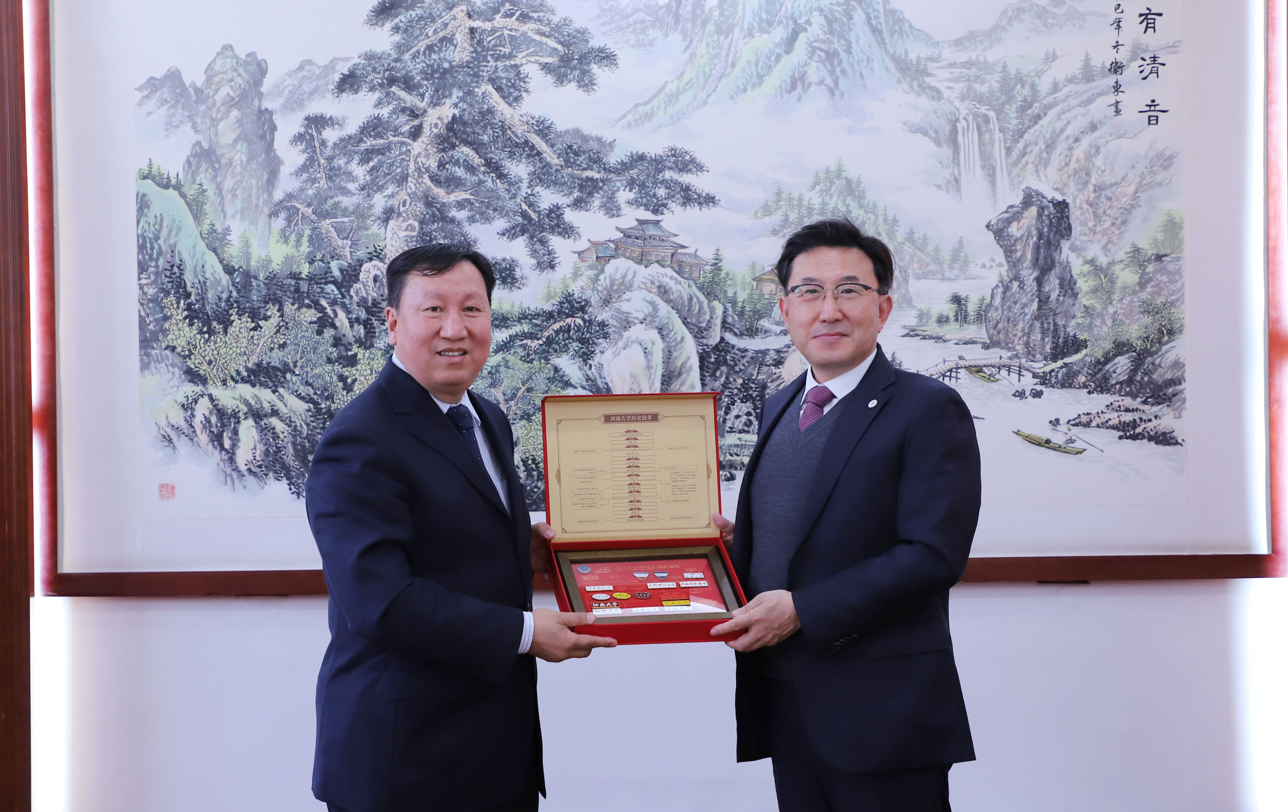 Lee Seung-hoon, President of Sehan University, visits HENU-河南大学国际合作与交流处 ...